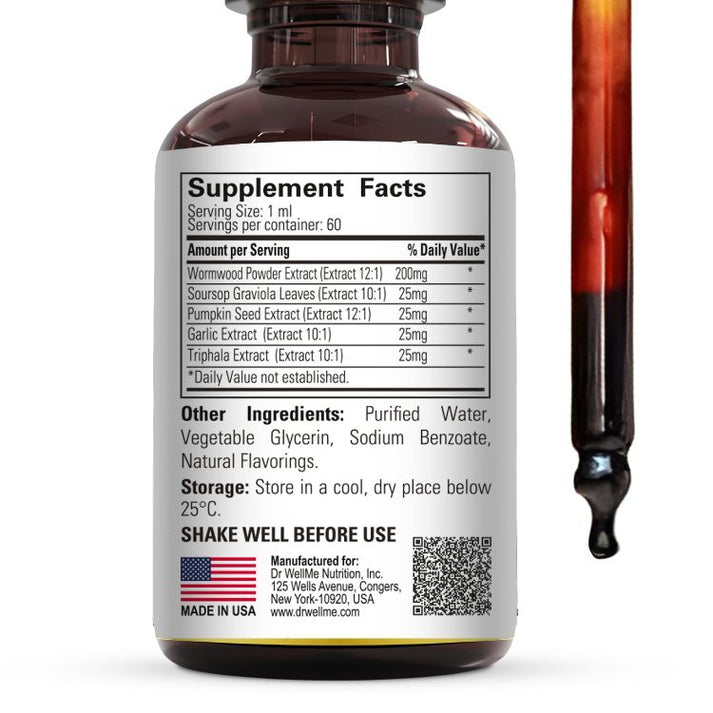 Para Defend Liquid Drops with Wormwood, Soursop & Pumpkin Seed Oil – Dr ...