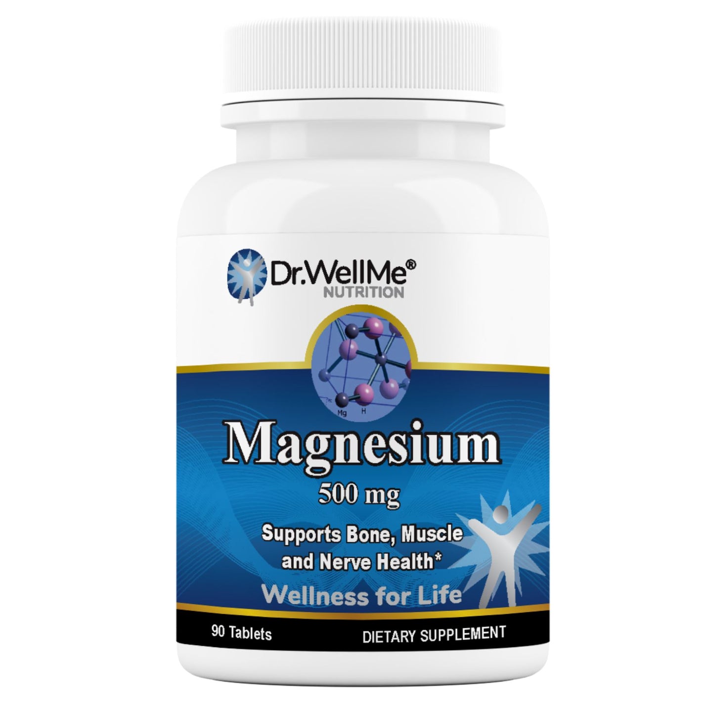 Magnesium 500 mg - 90 Tablets – Dr. WellMe